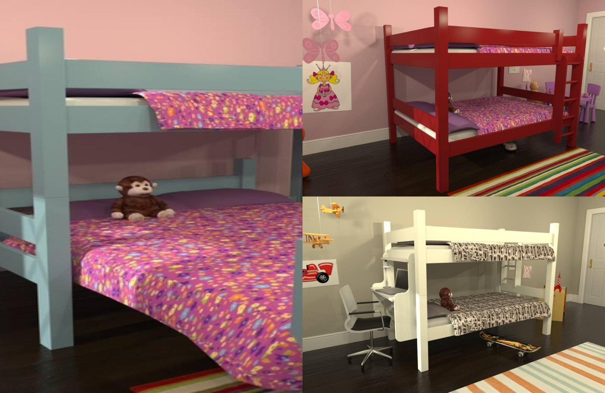 Enhance Sleepovers and Sibling Bonds with Custom Bunk Beds – Maine Bunk ...
